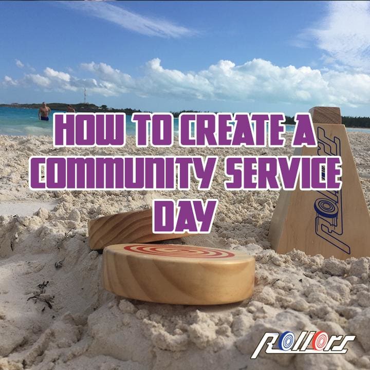How to create a community service day – Rollors Outdoor Yard Game